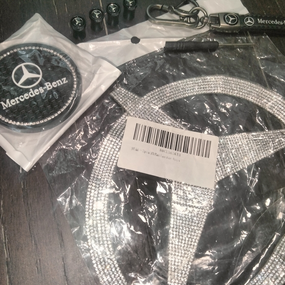 Mercedes Benz | Accessories | Mercedesbenz Silver Car Accessory Set ...